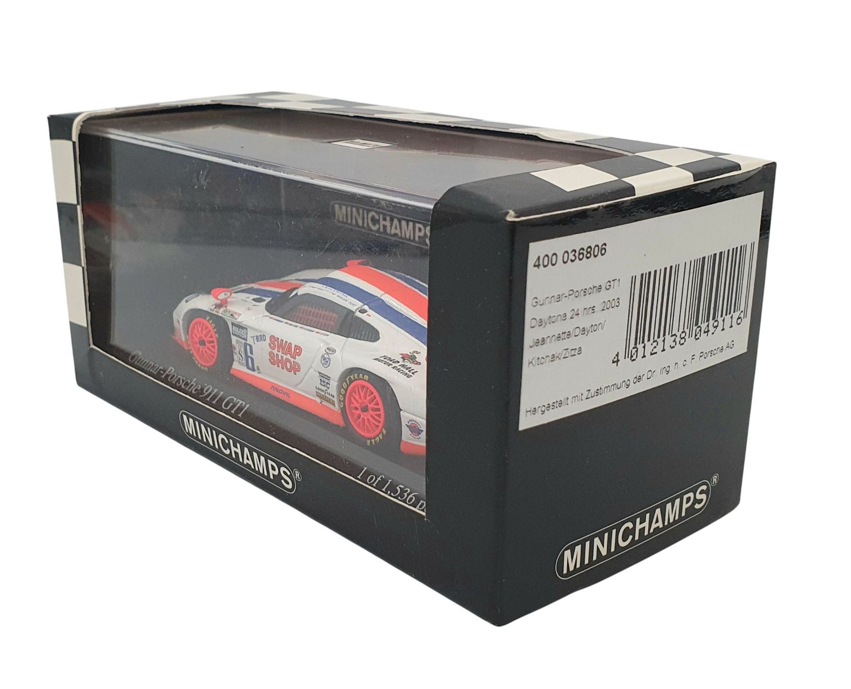 Minichamps Gunnar-Porsche 911 GT1 (Neu und originalverpackt) in Flawil ...