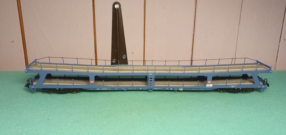 ROCO:DC: 3 X DB AUTOTRANSPORTWAGEN BLAU | Acheter sur Ricardo