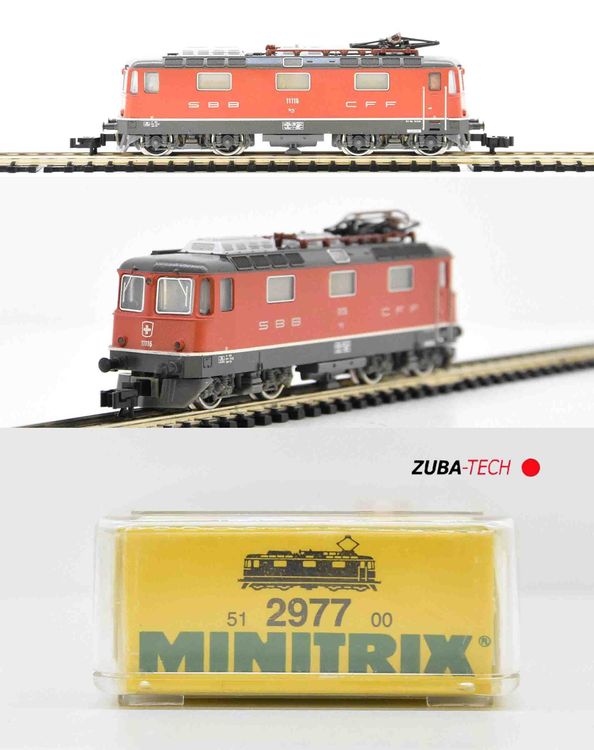 Minitrix 2977 E-Lok Re 4/4 II Spur N GS Digital mit OVP (Gebraucht) in ...