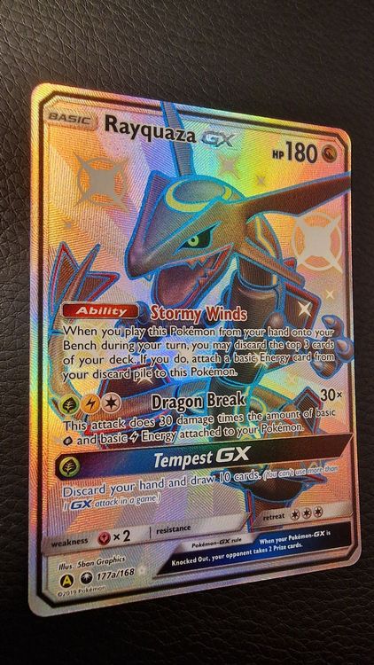Rayquaza GX 177a/168 - Celestial Storm (EN) - Pokémon Card (Gebraucht ...