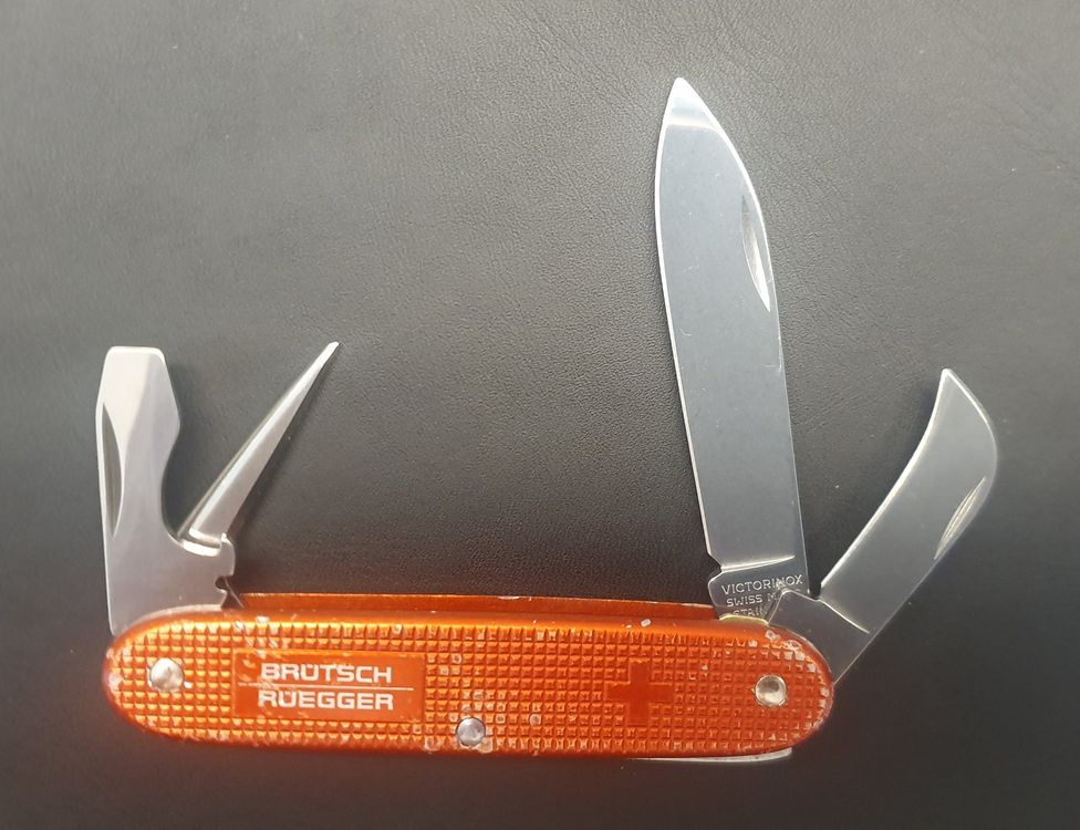 Victorinox Alox old cross Taschenmesser und 1 kleines Messer (Gebraucht ...