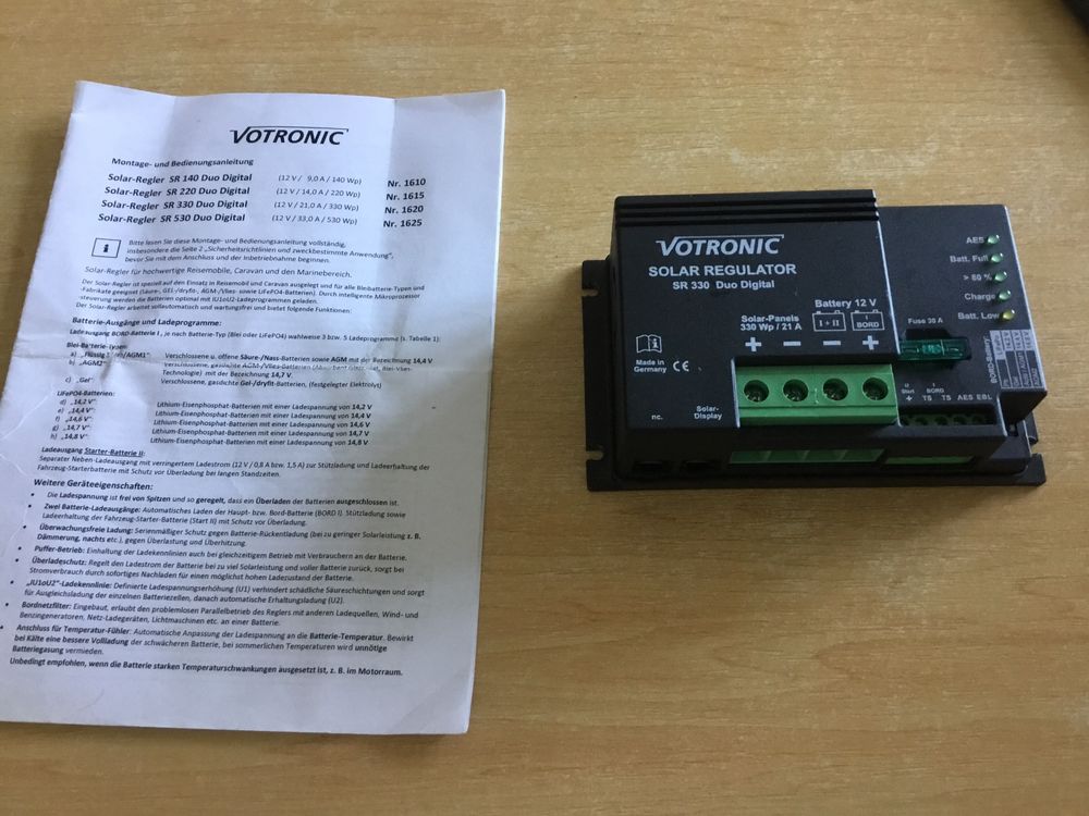 Votronic Solarladeregler (Gebraucht) in Holderbank SO für CHF 52 – mit ...