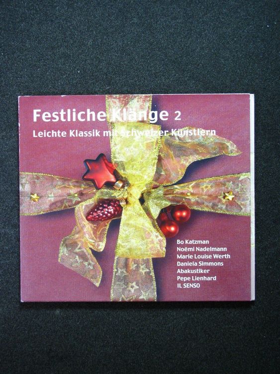 CD Festliche Klänge 2 Leichte Klassik m. Schweizer Künstlern (Gebraucht ...