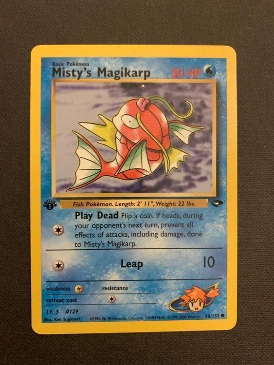 Misty's Magikarp 1st Edition 88/132 | Kaufen auf Ricardo