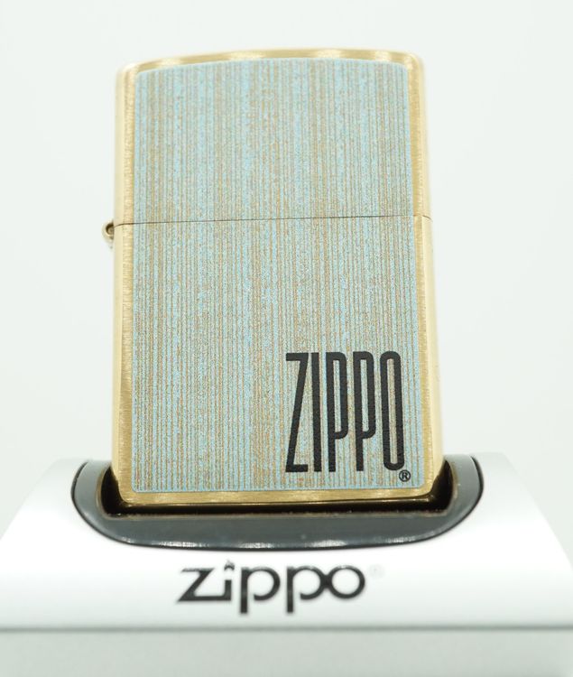 ZIPPO® CLASSIC TEXTURE DESIGN-SOLID BRASS-2019-UNGEZUENDET | Kaufen auf ...