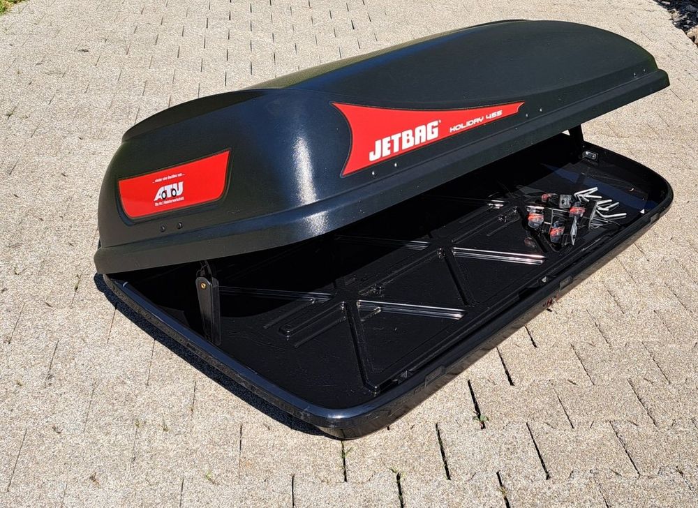 Dachbox ATU Jetbag Holiday 455 Schwarz (Gebraucht) in Brunnen für CHF 100 – nur Abholung auf ...