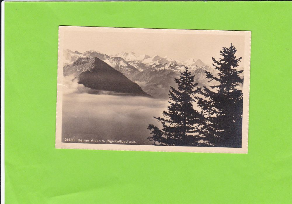Berner Alpen von Rigi-Kaltbad aus (Gebraucht) in St. Peterzell für CHF ...