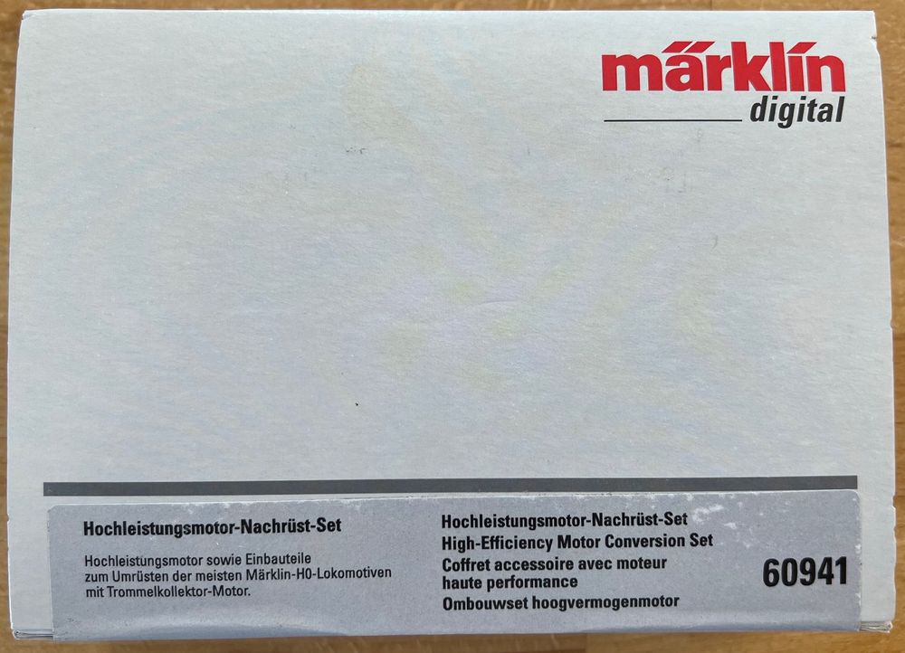 Märklin 60941 | Hochleistungsmotor-Nachrüst-Set 2 | H0-Loks (Neu und ...