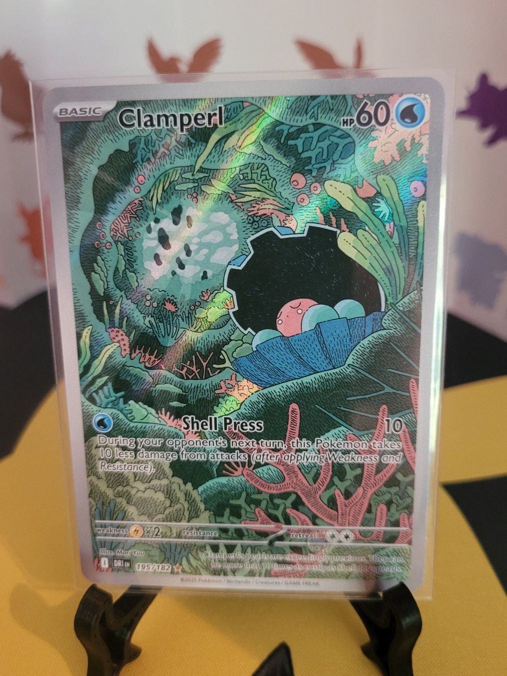 Pokemon Clamperl 195/182 Destined Rivals EN (Neu (gemäss Beschreibung ...