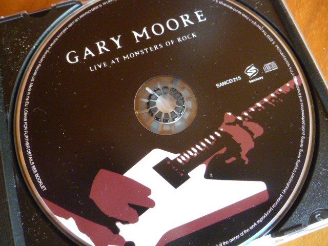 GARY MOORE LIVE AT MONSTERS OF ROCK CD (Gebraucht) in Zofingen für CHF ...