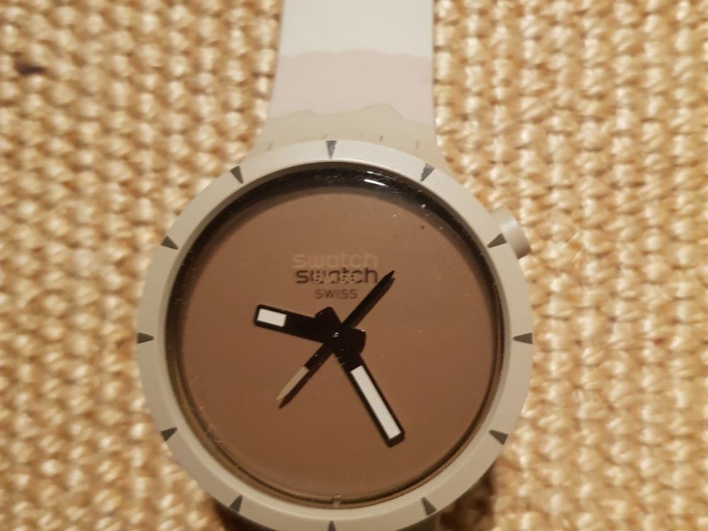 swatch Uhr Big Bold Bioceramic Desert | Kaufen auf Ricardo