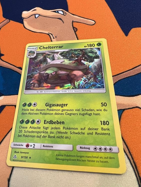 Pokemon - Chelterrar (UPR 9) - Holo - Ultra Prisma (Neu (gemäss ...