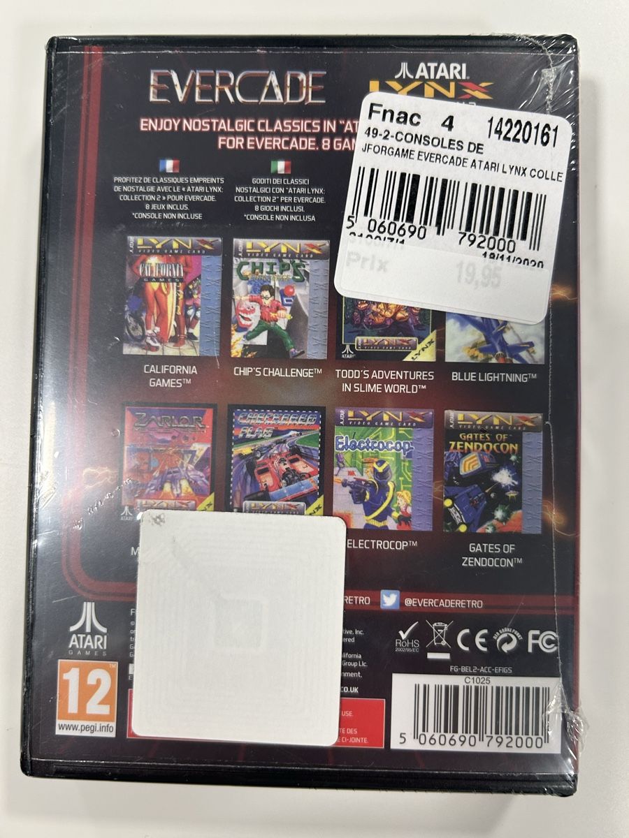 Atari Lynx Collection 2 Evercade (Neu und originalverpackt) in Pully für CHF 79 – mit Lieferung ...
