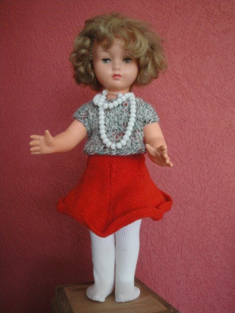 Jolie poupée avec ses habits, Hauteur 40 cm, selon photos (Gebraucht ...