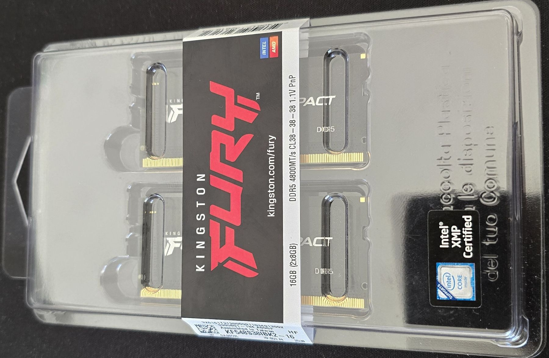 Kingston Fury Impact DDR5 16GB (2x8GB) 4800MHz NEU (Neu und ...