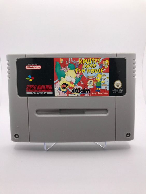 SNES - Krustys Super Fun House (Gebraucht) in Allschwil für CHF 21.9 – mit Lieferung auf Ricardo ...