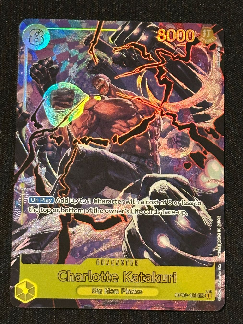 Charlotte Katakuri OP03-123 V.2 – One Piece TCG – NM (Gebraucht) in ...