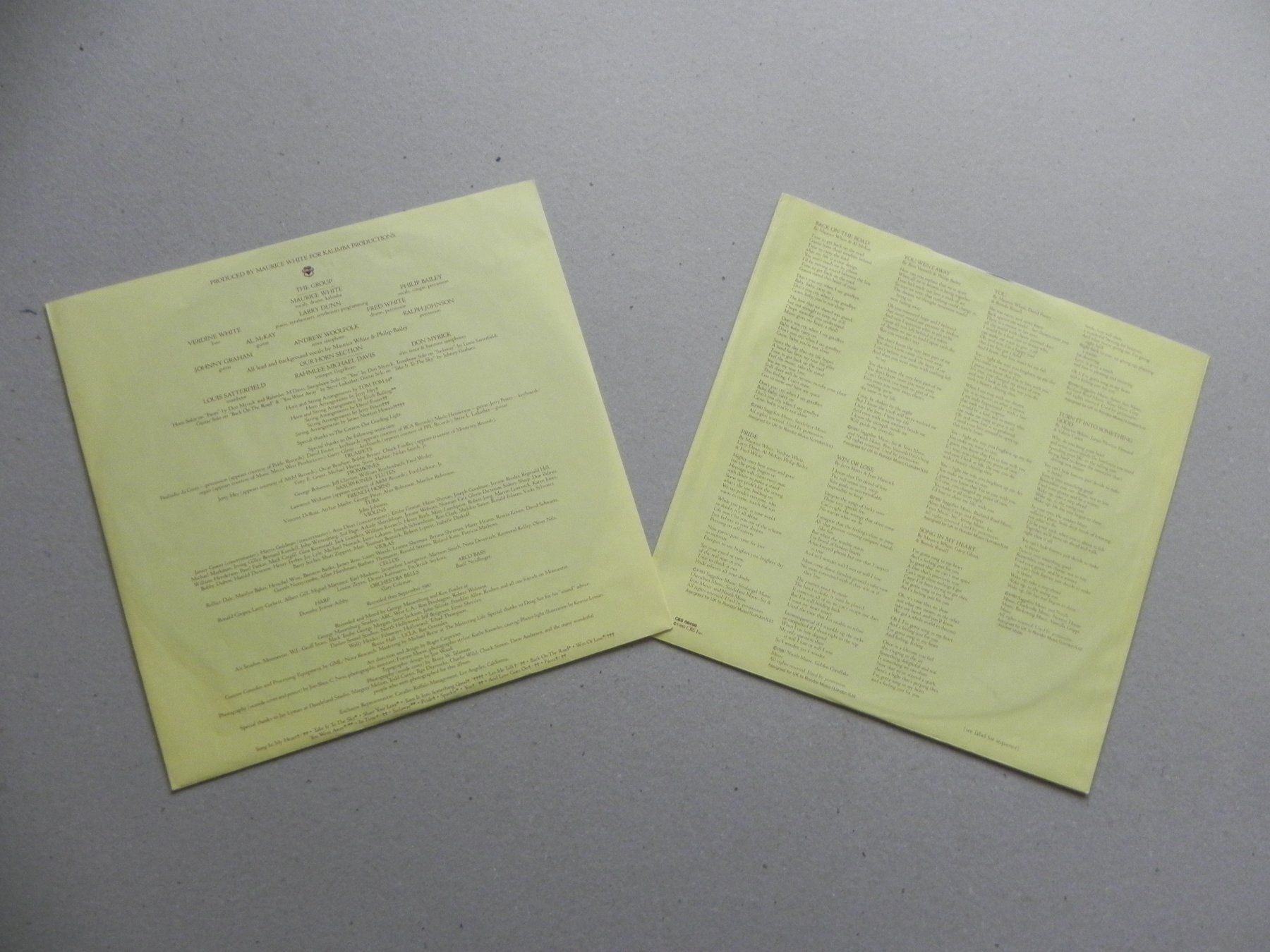 Doppel LP USA Soul Funk Group Earth Wind & Fire 1980 Faces (Gebraucht ...