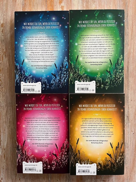 4 Top Bücher von Rose Snow Das 1. bis 4. Buch der Erinnerung (Gebraucht ...