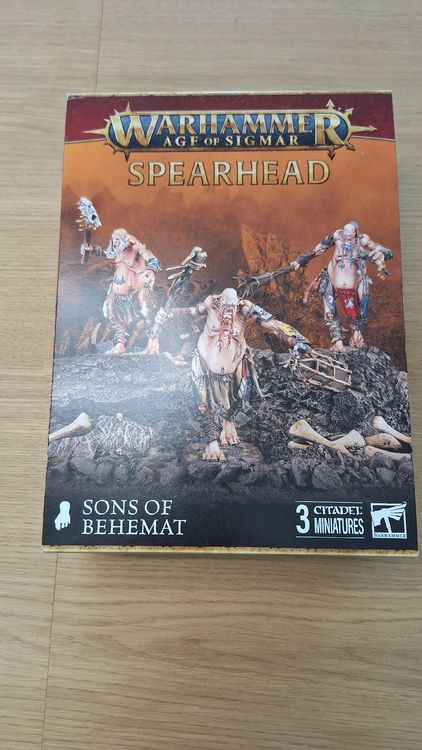 Warhammer AoS Spearhead Sons of Behemat (Neuf avec emballage d'origine ...