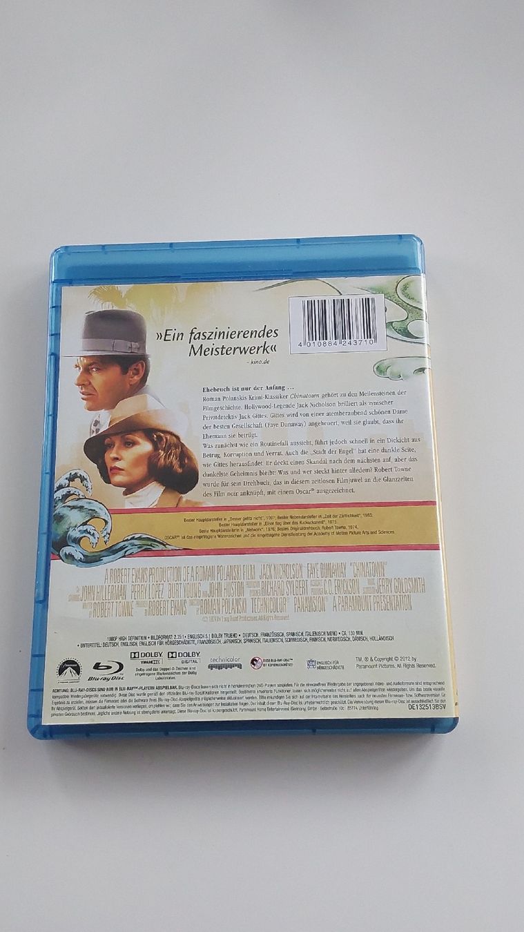 Chinatown - Blu-ray - Jack Nicholson - Top Zustand! (Gebraucht) in Worb ...