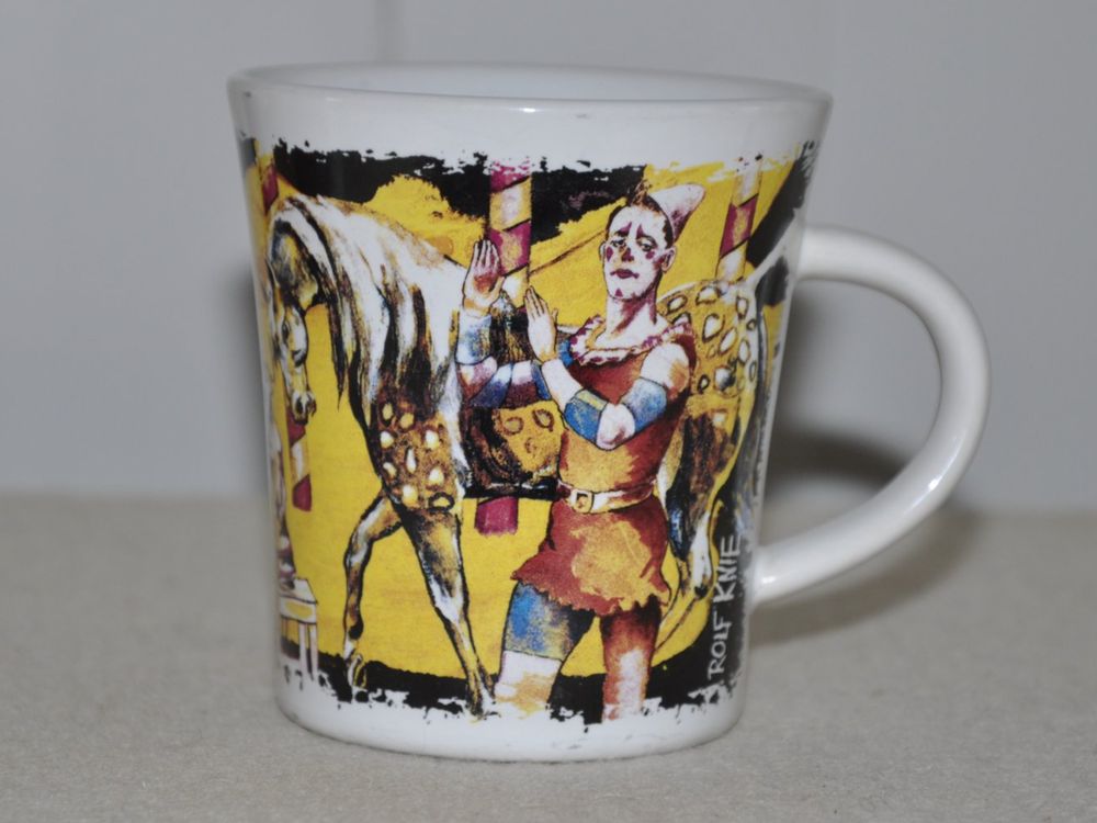 Tasse Mug Rolf Knie Clown Zirkus Sammlertasse (Gebraucht) in Boll für ...