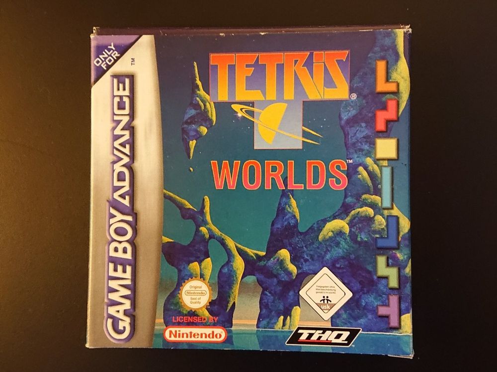 Nintendo Gameboy Advance GBA - Tetris Worlds DE EUR CIB OVP (Gebraucht ...