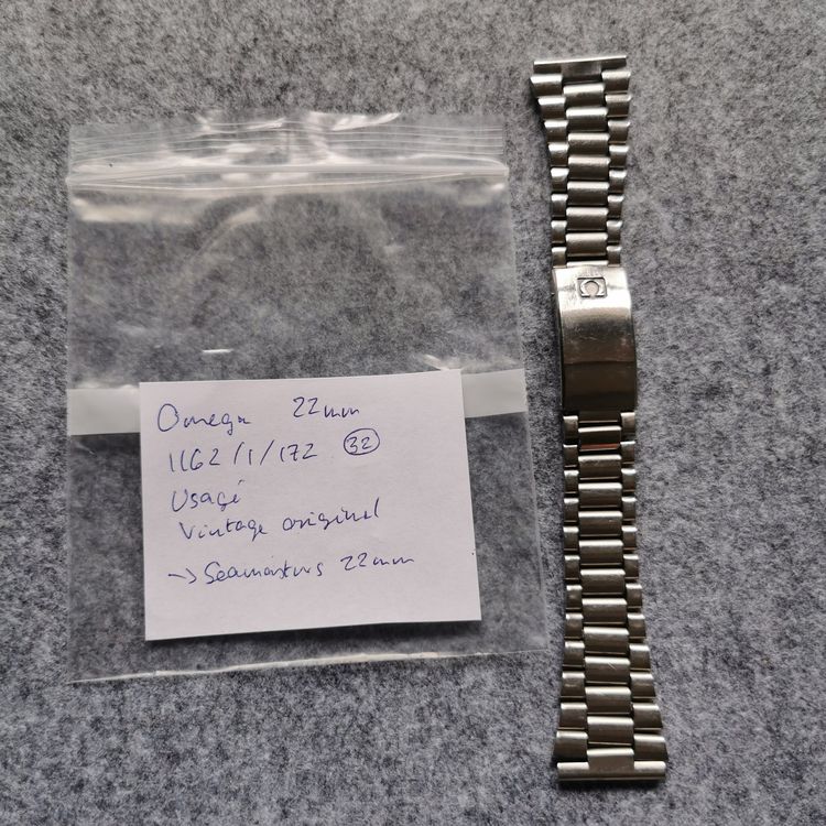 Omega bracelet 1162/1/172 22mm (D'occasion) à Pully pour CHF 450 – retrait uniquement | Acheter ...