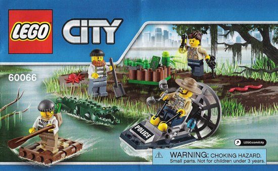 Lego 60066 Swamp Police Starter Set (2015) City (Gebraucht) in Basel für CHF 13.6 – mit ...