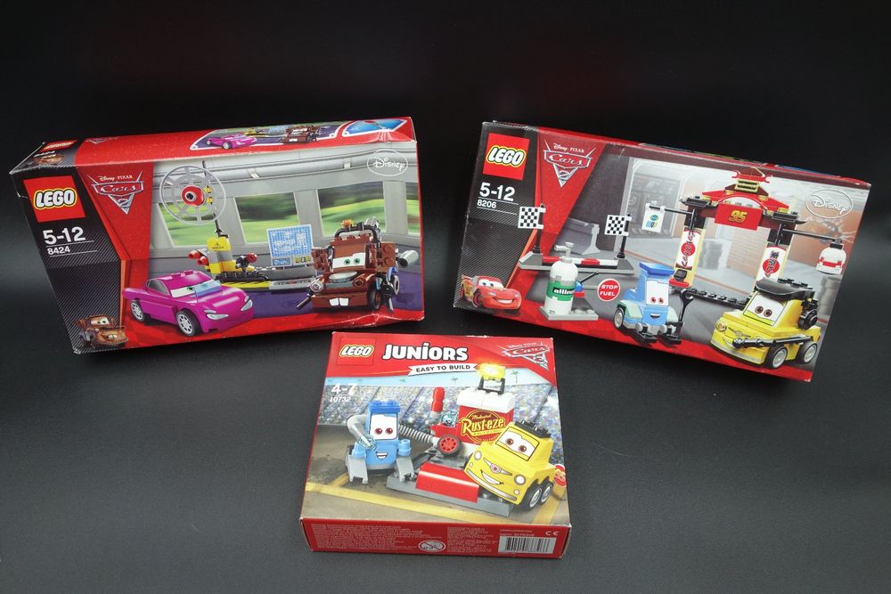 3 Lego Disney Cars Sets, Nr. 8424, 8206, 10732, neu (Neu (gemäss ...