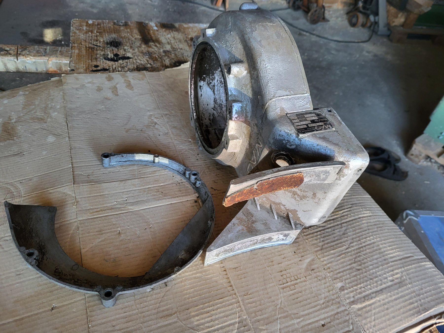 Lüftergehäuse Mag 1040 Rapid Aebi Bucher Motrac Aecherli (Gebraucht) in ...