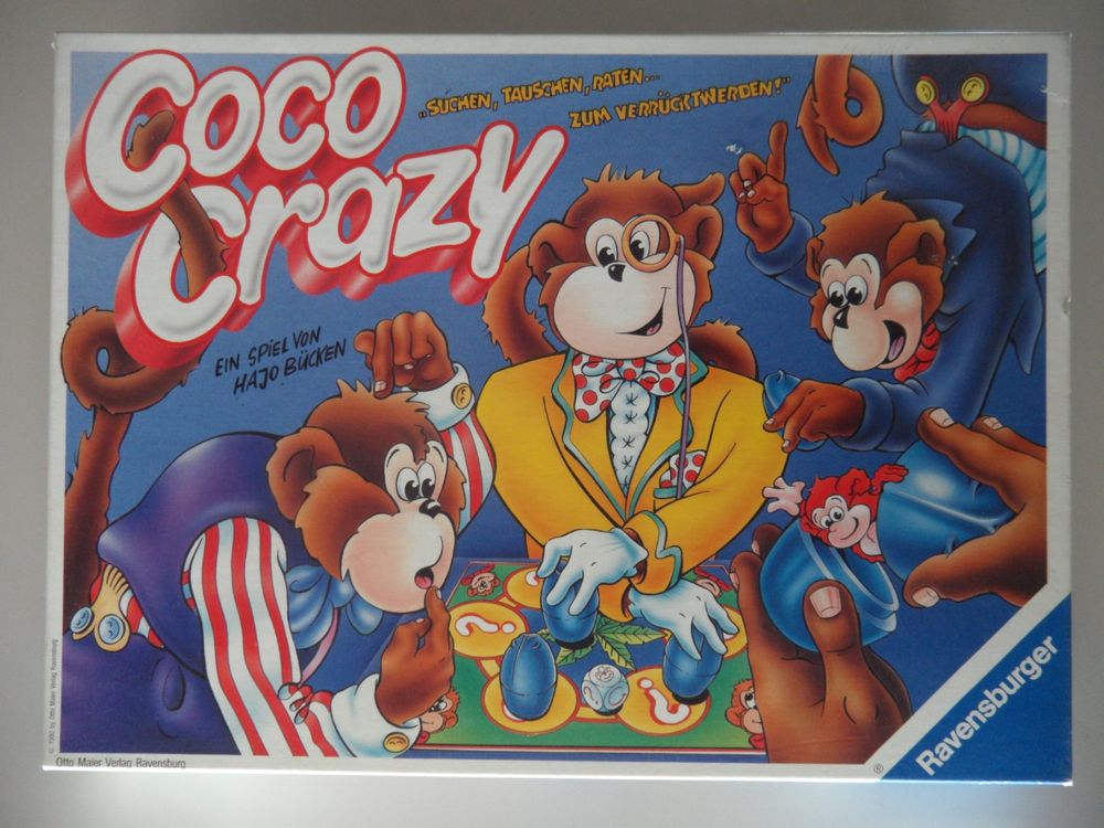 Coco Crazy Ravensburger 1992 Original D/I | Kaufen auf Ricardo