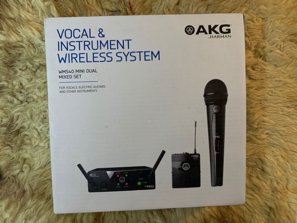 Vocal AKG Wireless System wM540 Mini Dual (Gebraucht) in Grabs für CHF ...