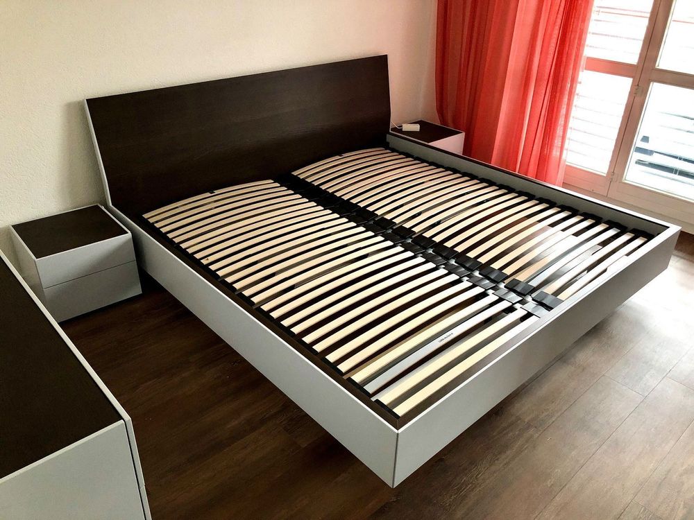 Doppelbett Primeart 200x200 mit Roste | Kaufen auf Ricardo
