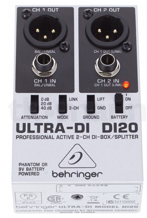 Behringer Ultra-Di Di20 (Neu und originalverpackt) in Lungern für CHF ...