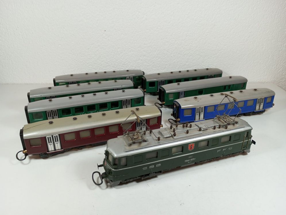 WESA: Lokomotive Ae 6/6 und 7 Wagen (Gebraucht) in Fontaines NE für CHF ...