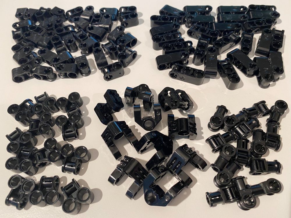 Lego*Über*100*schwarze*Kleinteile*U19 | Kaufen auf Ricardo