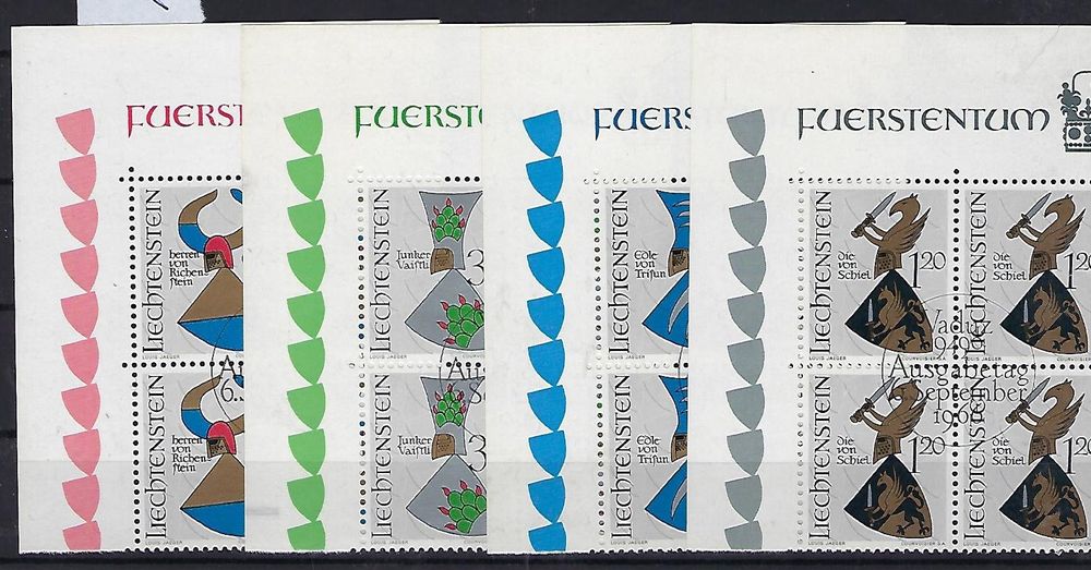 1964 Liechtenstein Viererblocks 11858 | Kaufen auf Ricardo