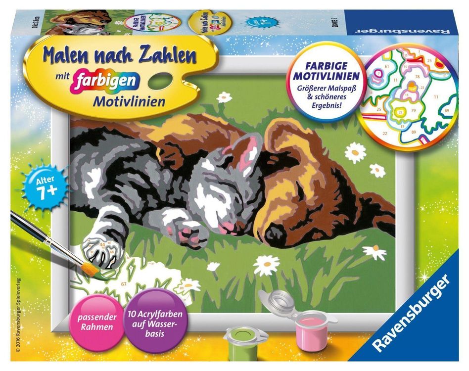 Ravensburger Malen nach Zahlen Tiefer Schlaf | Kaufen auf Ricardo