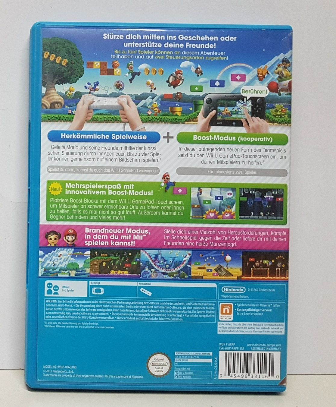 New Super Mario Bros.U Welt voller Spass! Wii U (Gebraucht) in ...