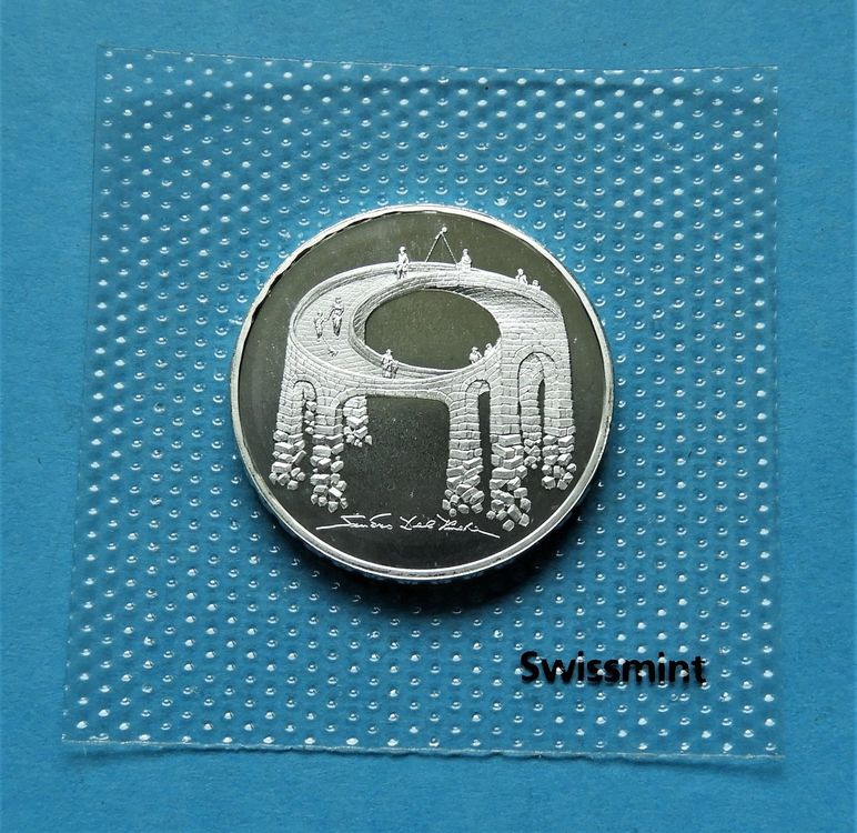 20 Fr. Gedenkmünze 2021 Illusion-Viadukt in orig. Folie ! (Neu und originalverpackt) in Liesberg ...