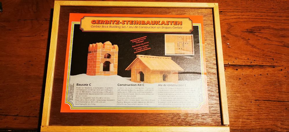 Gerbitz Steinbaukasten Version C (Neu (gemäss Beschreibung)) in ...