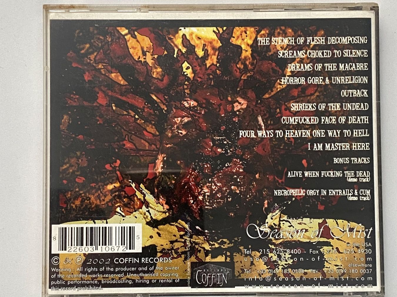 Gorelord - Zombie Suicide Part CD 666 - Death Metal - top (Gebraucht ...