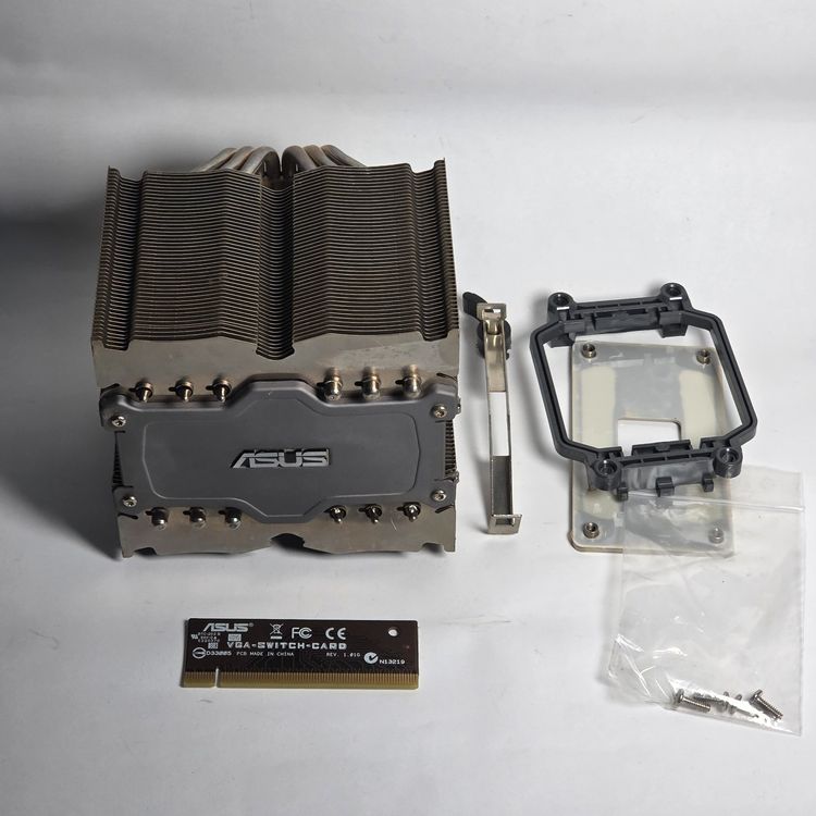 ASUS Mainboard, AMD Phenom II CPU, Kühler und vga-switch (Gebraucht) in ...