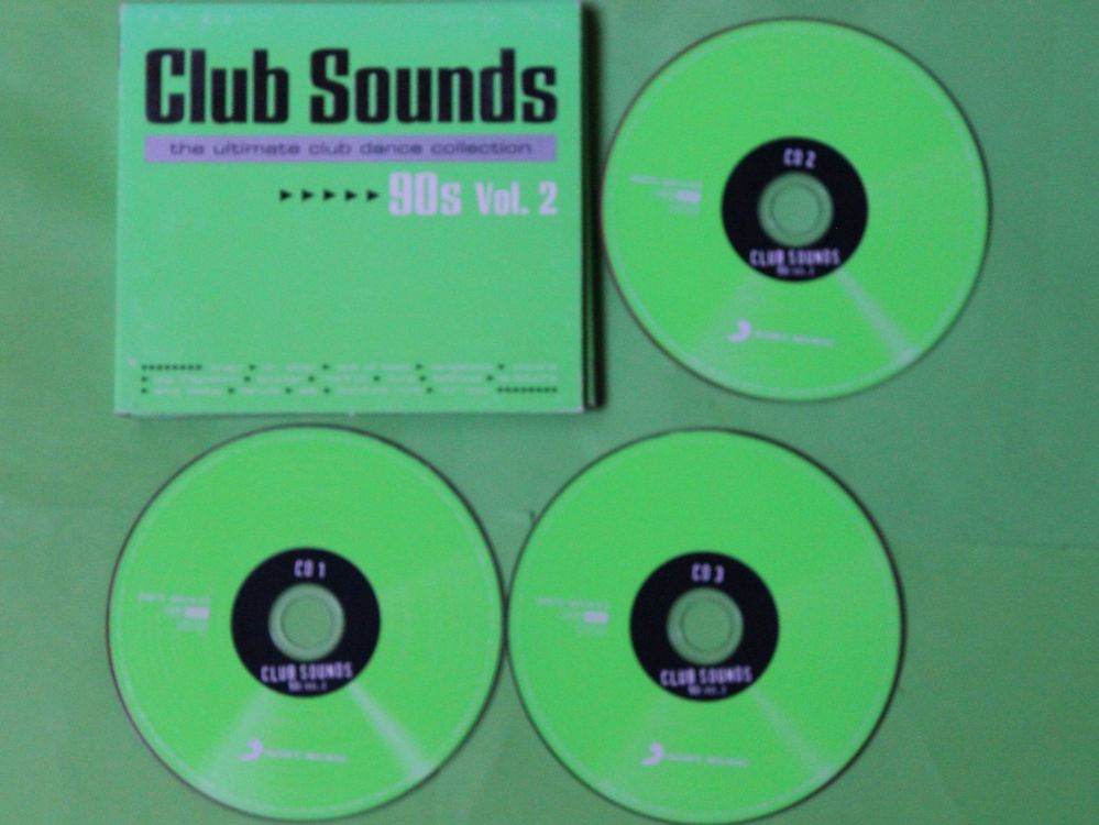 Club Sounds 90s Volume 2 3CD (Gebraucht) in Tübach für CHF 39.95 – mit ...