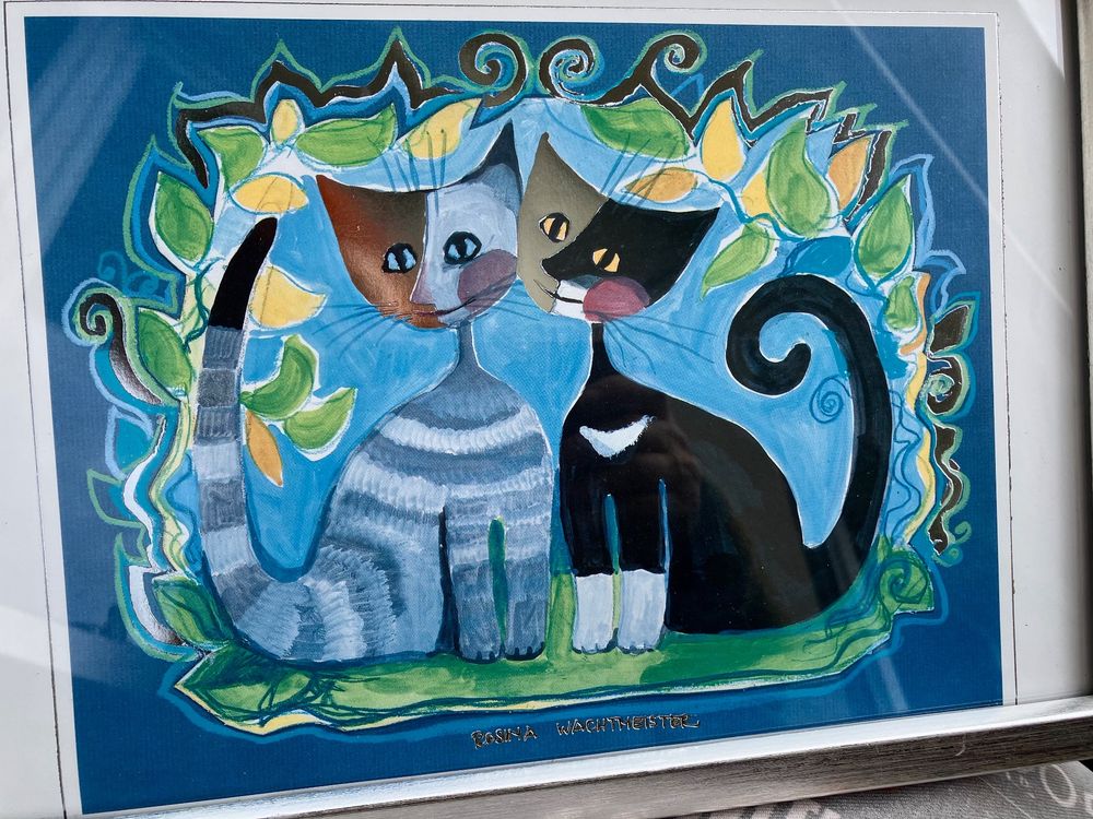 Rosina Wachtmeister Bild mit Rahmen ! | Kaufen auf Ricardo