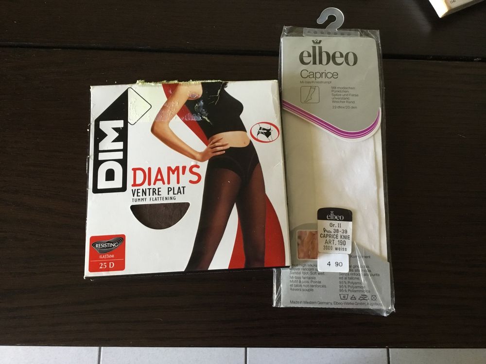 1paire de collants DIM neufs t.3 et une paire de bas dès 1.- | Kaufen ...