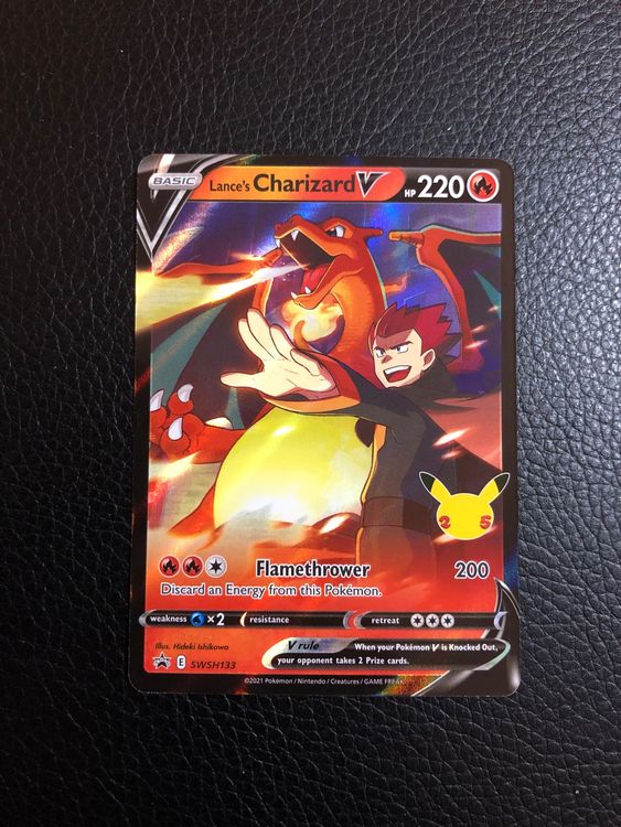 Celebrations Lance's Charizard V Promo SWSH133 Ab 1 (Gebraucht) in für CHF 1 – mit Lieferung auf ...
