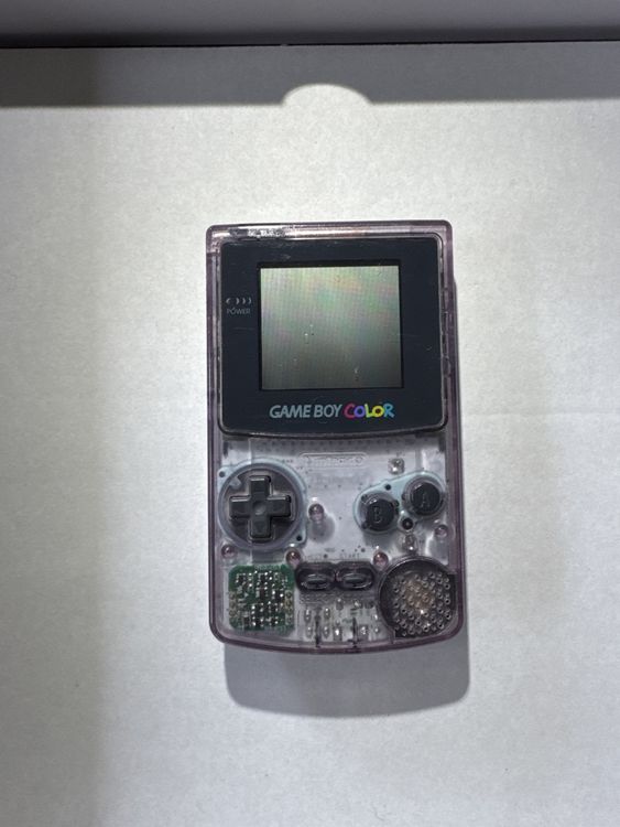 Nintendo Game Boy Color Transparent, Kultkonsole für Sammler (Gebraucht ...