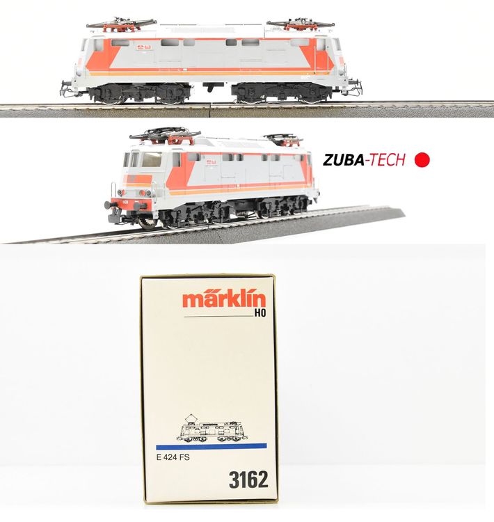 Märklin 3162 E-Lok E 424 FS H0 WS Analog mit OVP (Gebraucht) in St ...
